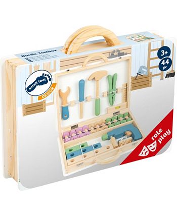 Legler USA Small Foot Wooden Toys Premium Nordic Toolbox Playset - Macy's