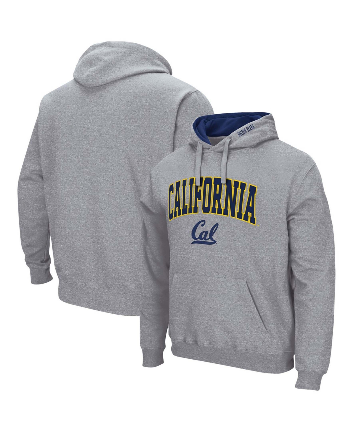 Click here for Mens Heathered Gray Cal Bears Arch Logo 3.0 Pullov... prices