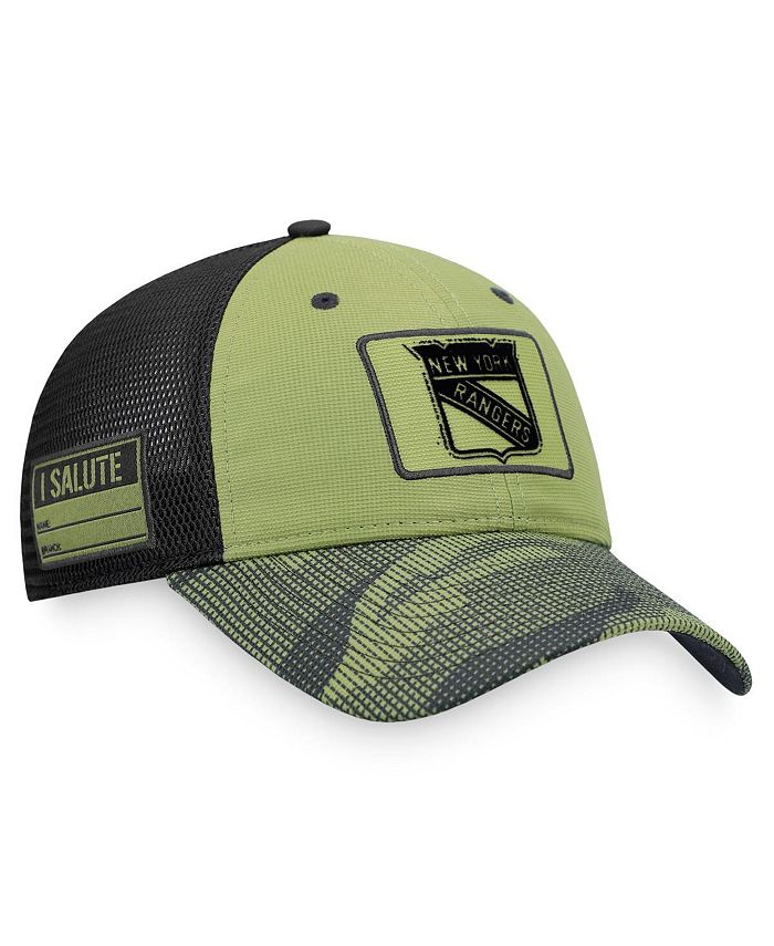 Fanatics Men's Camo and Black New York Rangers Military Appreciation ...