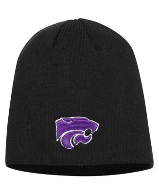 Men's Black Kansas State Wildcats EZDOZIT Knit Beanie - Macy's