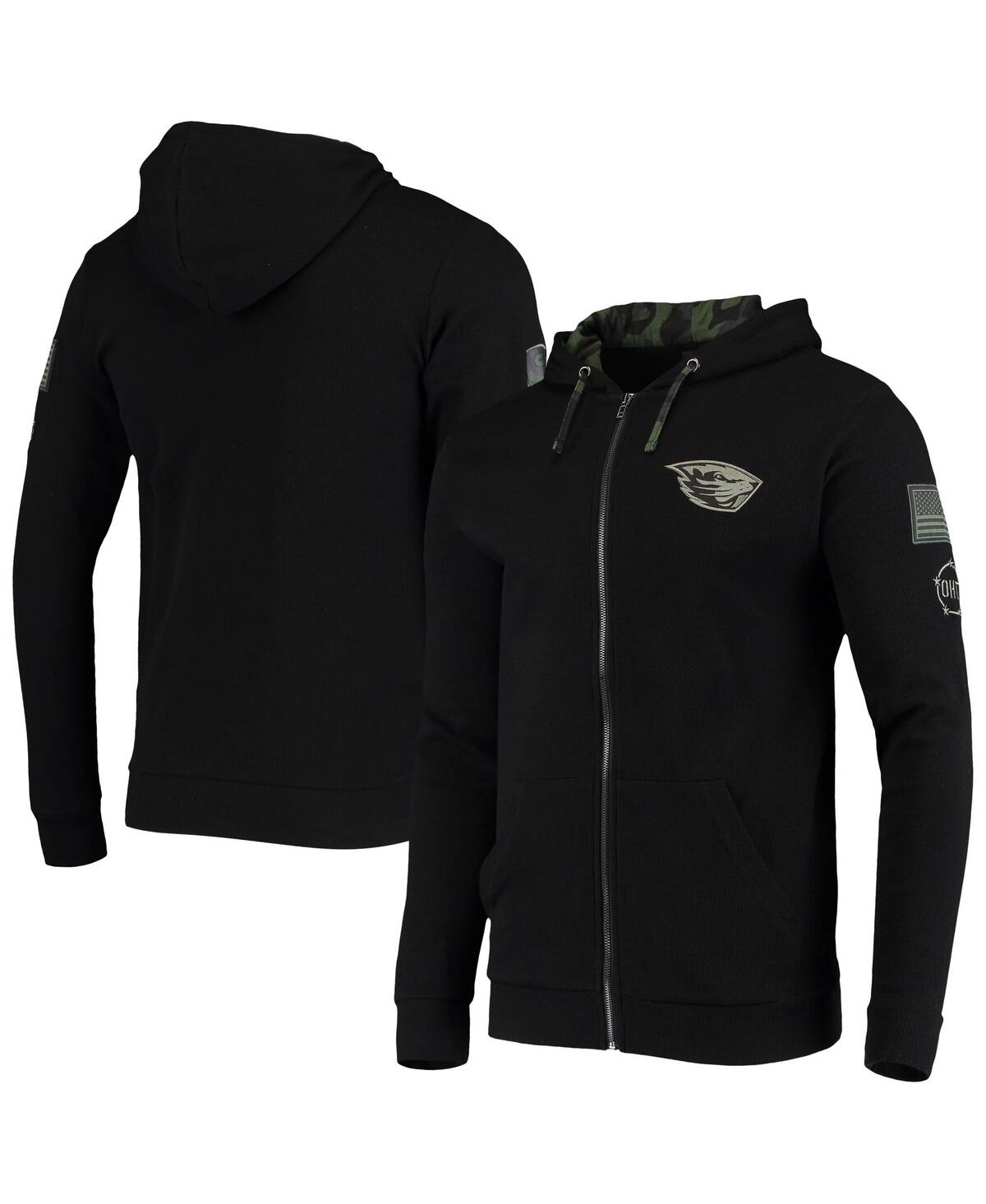 Colosseum Men's Black Penn State Nittany Lions Oht Military-Inspired Appreciation Waffle Full ...