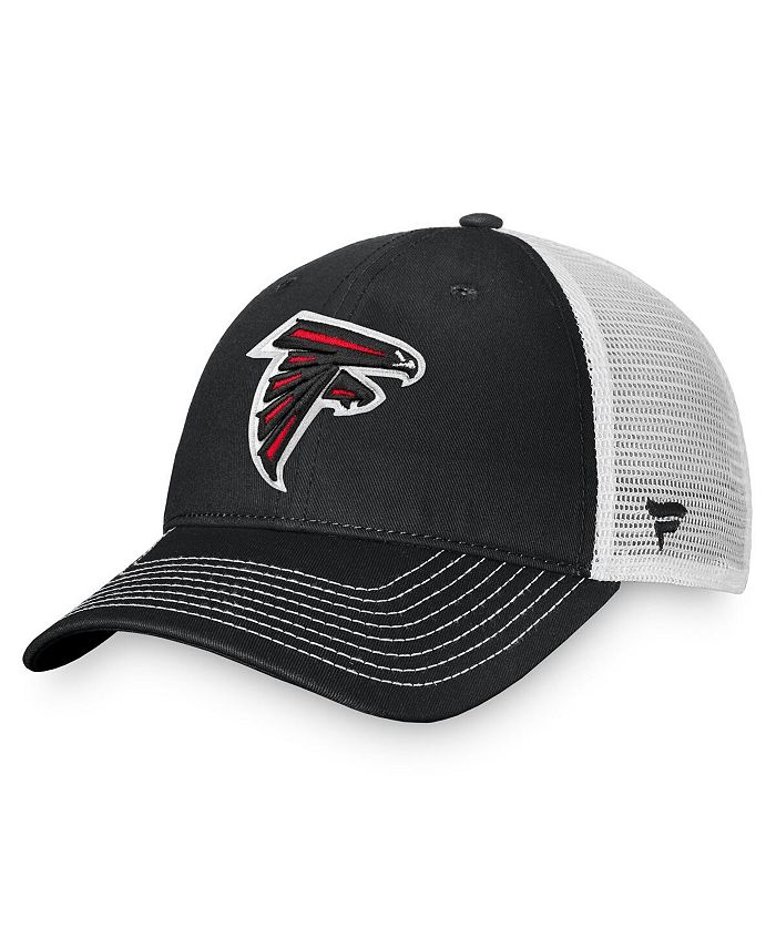 Fanatics Men's Black and White Atlanta Falcons Fundamental Trucker ...