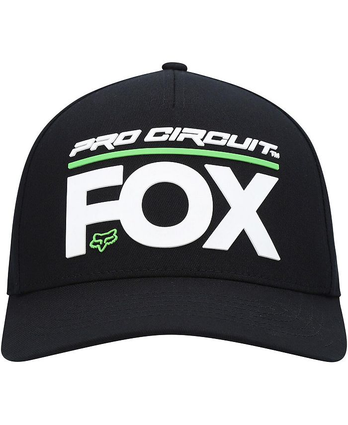 Fox Men's Black Logo Pro Circuit Flex Hat - Macy's