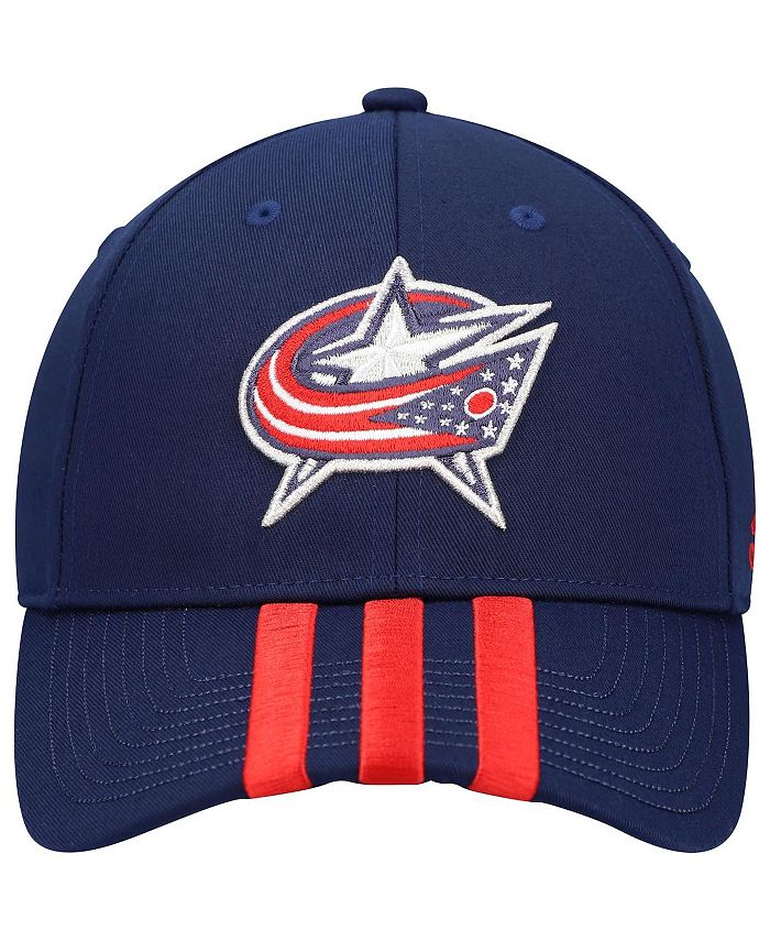 adidas Men's Navy Columbus Blue Jackets Locker Room Three Stripe ...