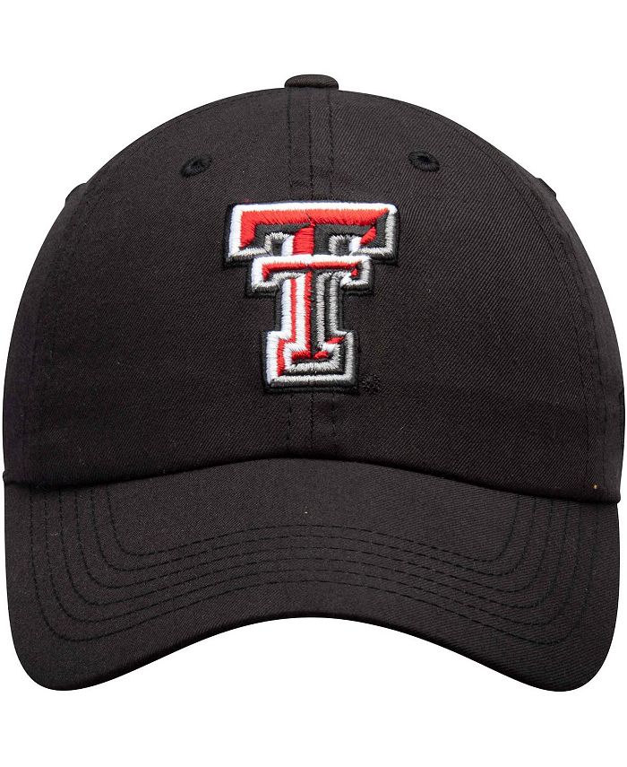 Top of the World Men's Black Texas Tech Red Raiders Primary Logo Staple ...