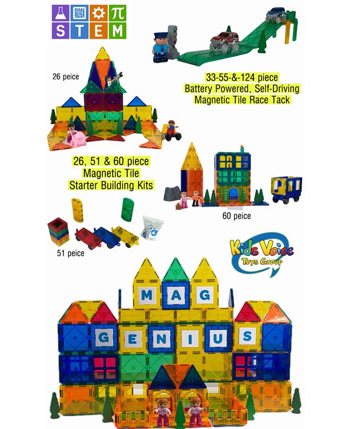 Mag-Genius 2 Piece Magnetic Car Set - Macy's