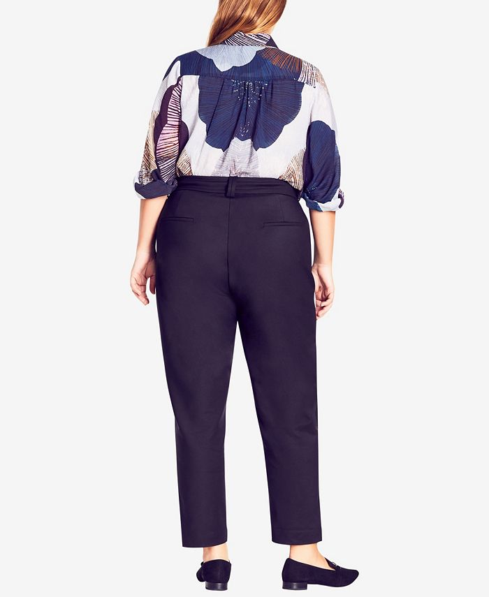 City Chic Trendy Plus Size Refinity Pants - Macy's