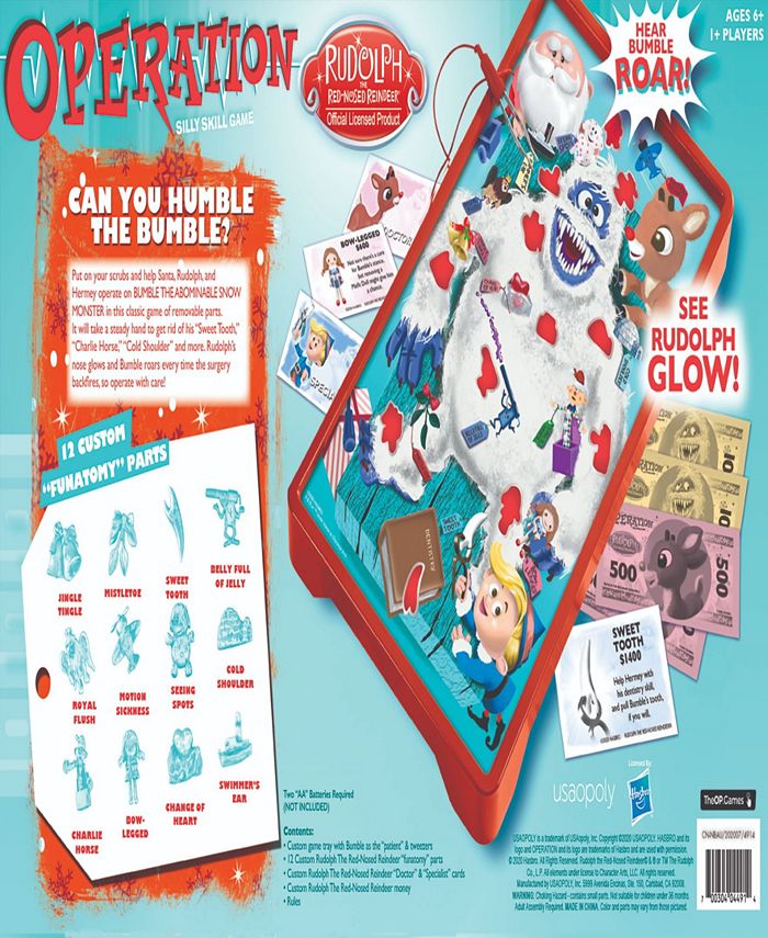 USAopoly Operation®: Rudolph The Red-Nosed Reindeer® - Macy's