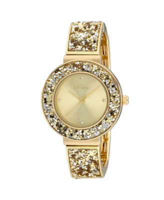 Bob Mackie Unisex Stretch Sequin Expansion Gold-tone Base Metal ...