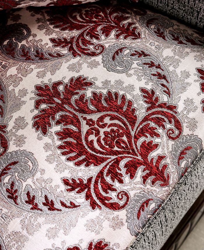 Furniture of America Ebbit Upholstered Loveseat - Macy's