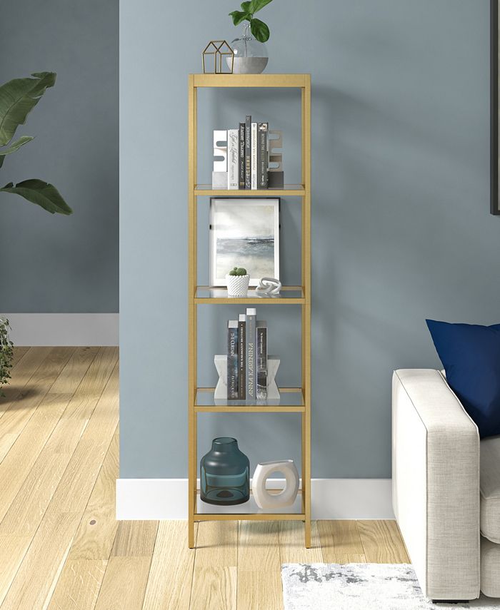 Hudson & Canal Alexis 18" Wide Bookcase - Macy's