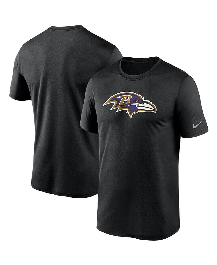 Nike Men's Black Baltimore Ravens Logo Essential Legend Performance T ...