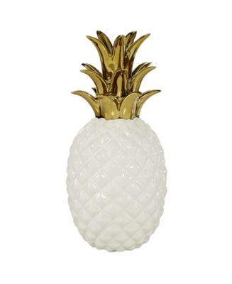 CosmoLiving by Cosmopolitan Modern Decorative Pineapple, 10" x 4" - Macy's