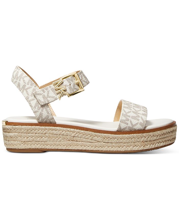 Michael Kors Women's Richie Espadrille Platform Wedge Sandals - Macy's