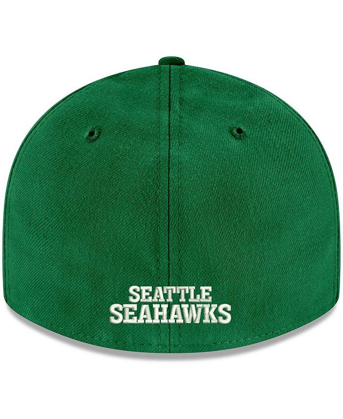 New Era Men's Green Seattle Seahawks Omaha Throwback Low Profile ...
