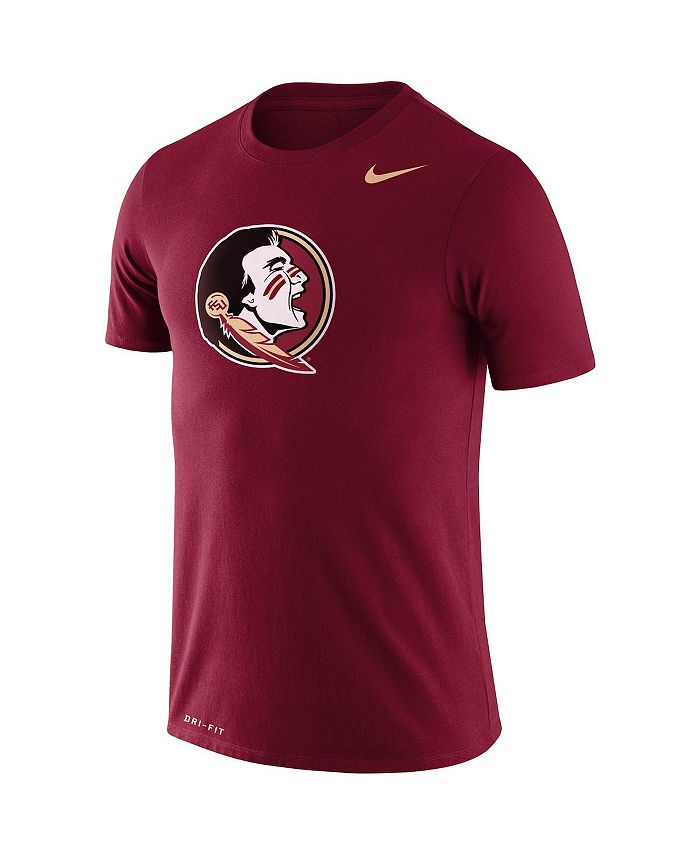 Nike Men's Garnet Florida State Seminoles Legend Logo Performance T ...