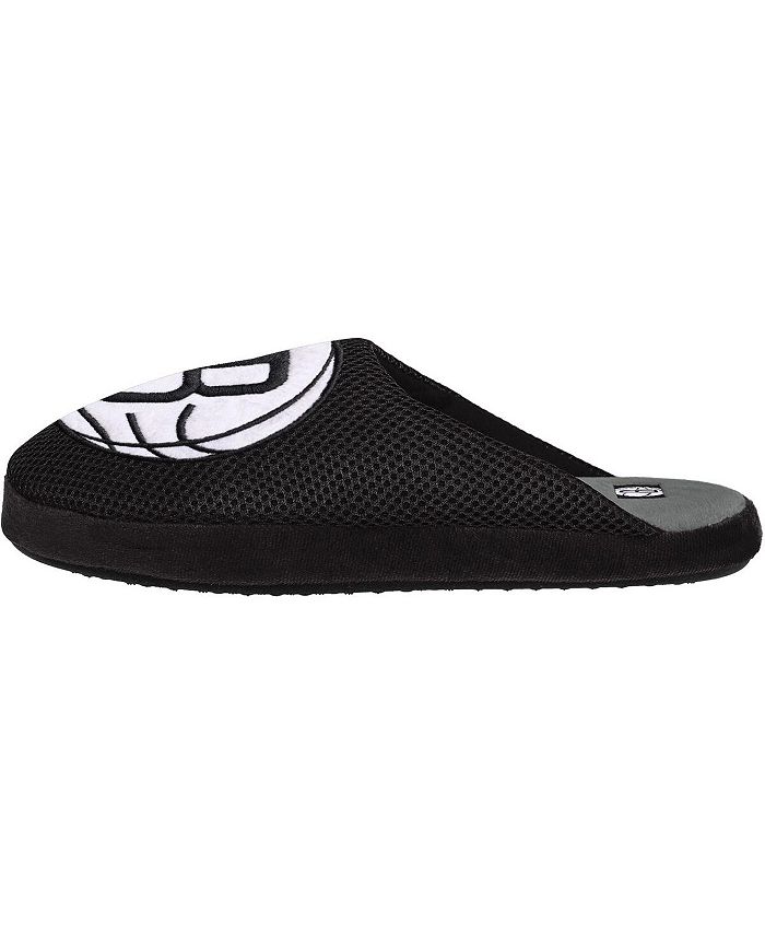 FOCO Men's Brooklyn Nets Big Logo Colorblock Mesh Slippers - Macy's
