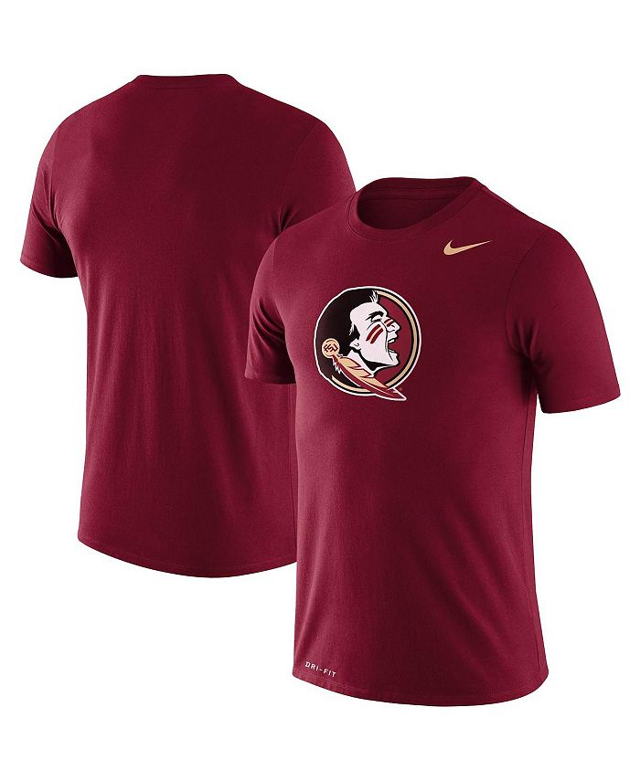 Nike Men's Garnet Florida State Seminoles Legend Logo Performance T ...