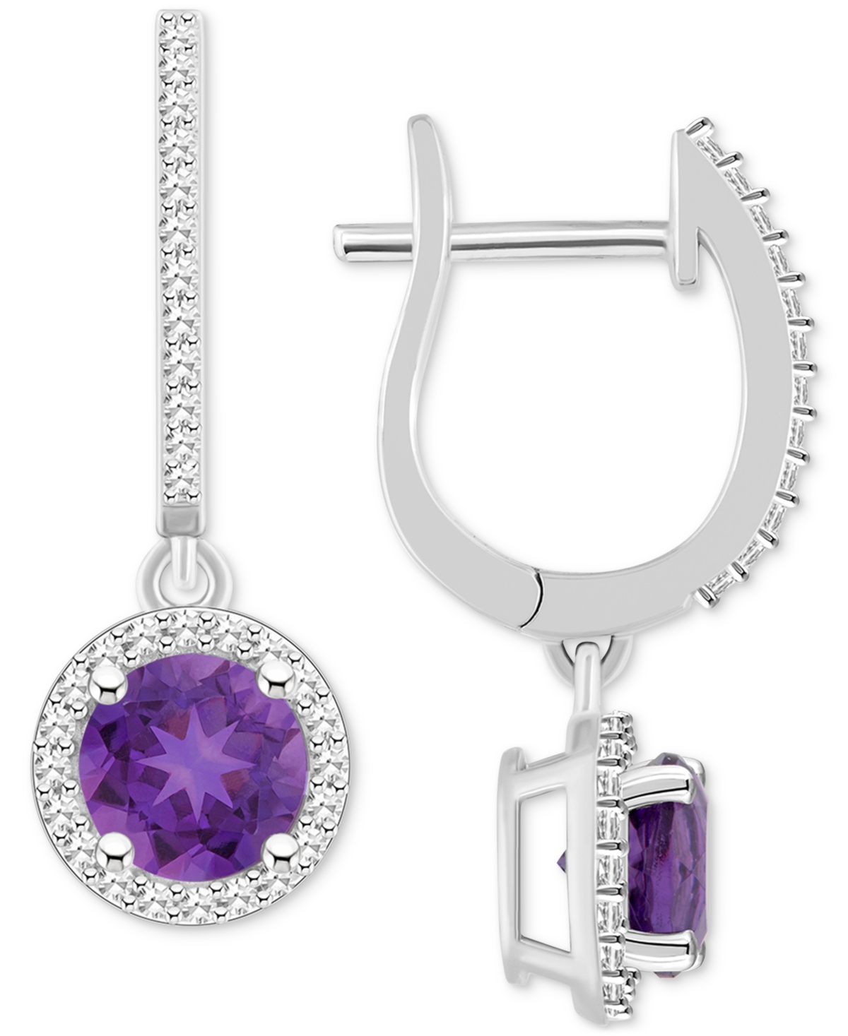 Click here for Rhodolite Garnet (2-1/5 ct. t.w.) & Diamond (1/3 c... prices