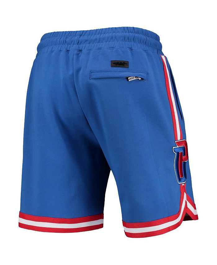 Pro Standard Men's Blue Detroit Pistons Chenille Shorts - Macy's