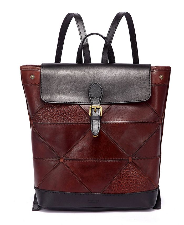 OLD TREND Women's Genuine Leather Prism Backpack - Macy's
