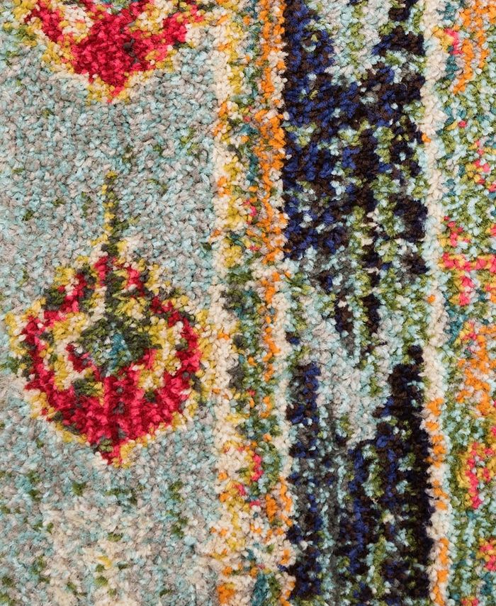 Bayshore Home BH Arcata II Yellowstone 8' x 8' Square Area Rug - Macy's