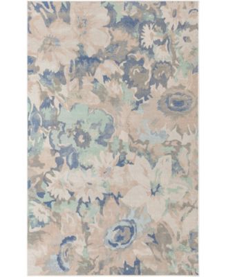 Bayshore Home Chapman Nymphaea 5' x 8' Area Rug - Macy's
