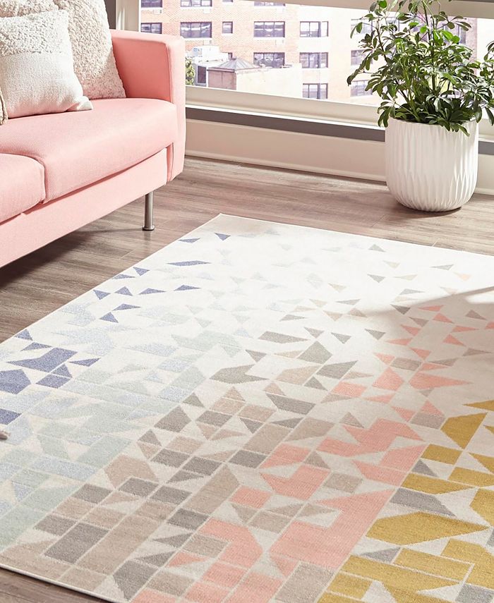 Bayshore Home Chapman Angel 5' x 8' Area Rug - Macy's