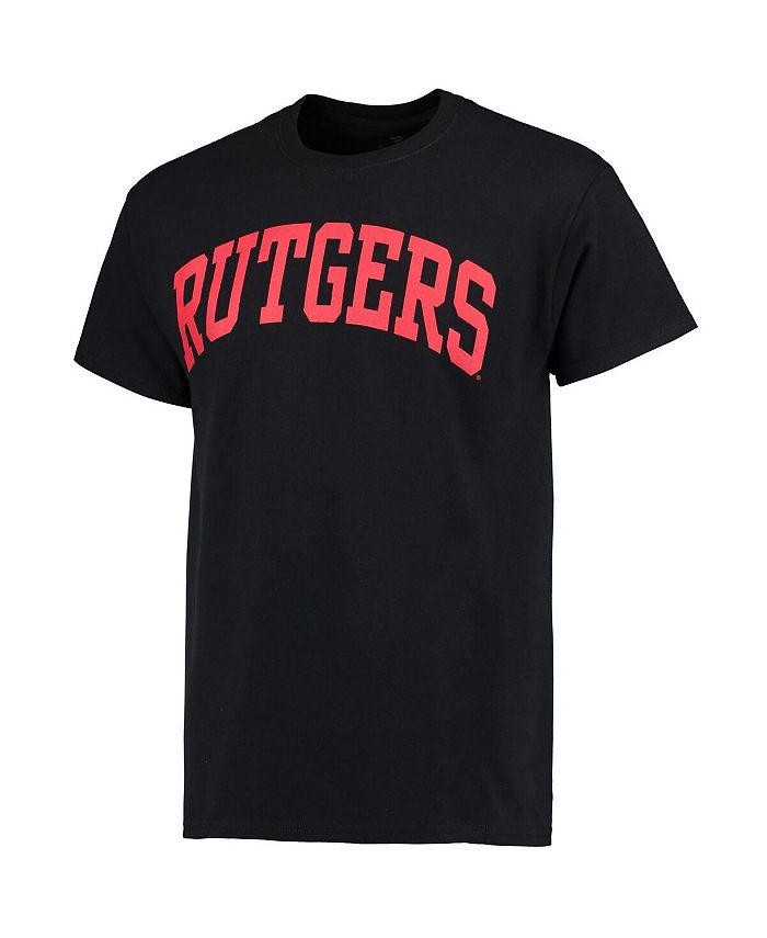 Fanatics Men's Black Rutgers Scarlet Knights Basic Arch T-shirt - Macy's
