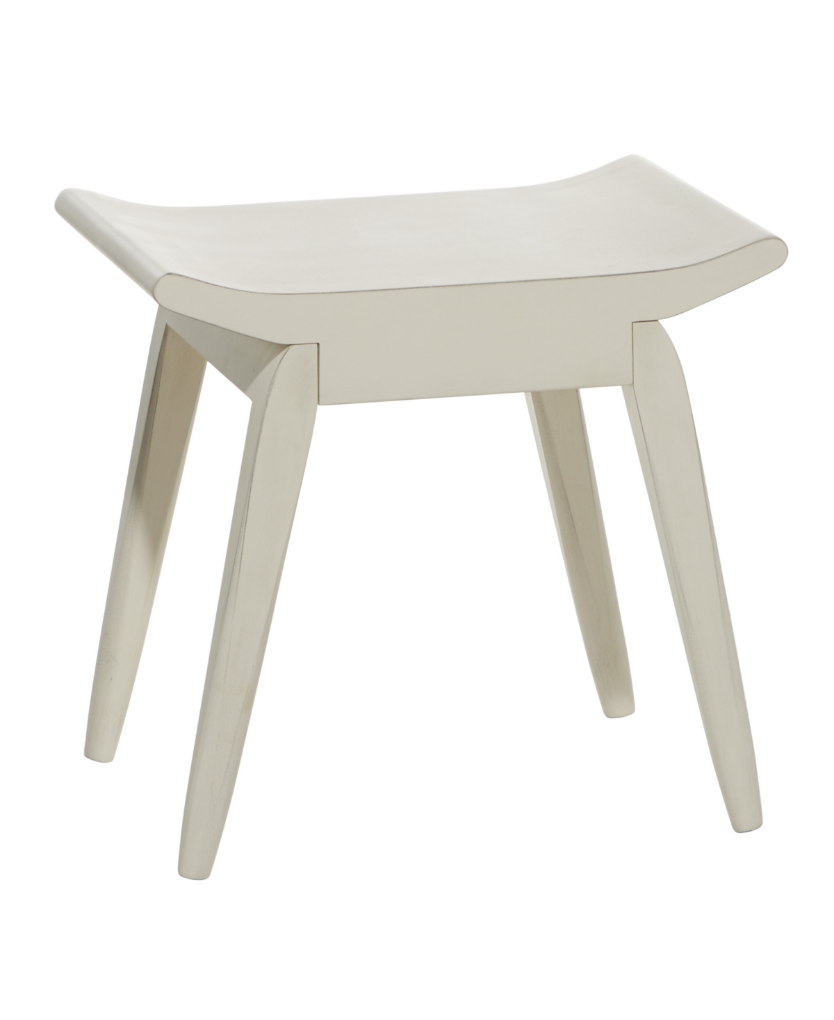Click here for Wood Traditional Stool - White prices