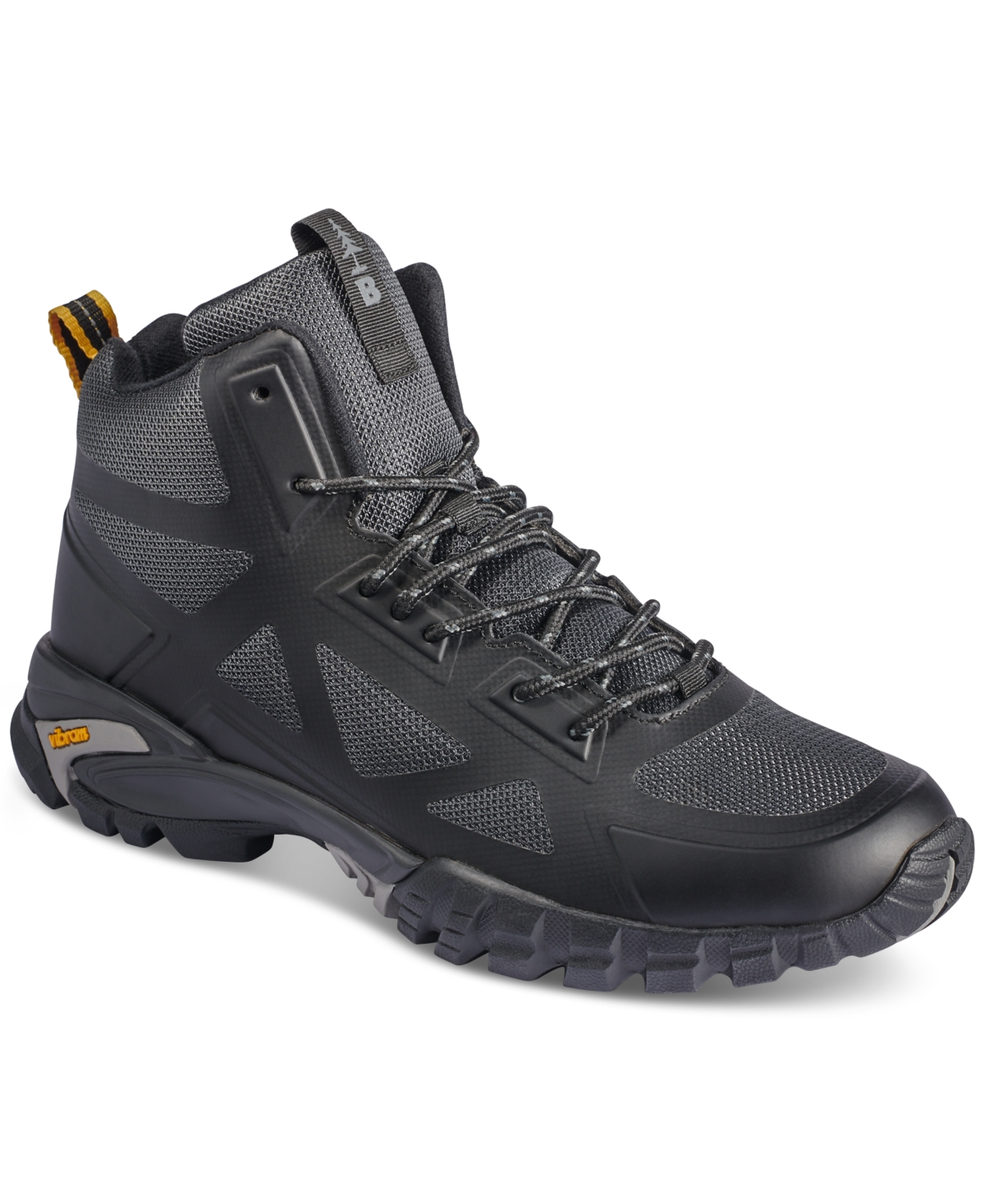 Gh Bass And Co Mens Vibram Peak Trail Ii Mid Top Hiking Boot Mens Shoes In Black Modesens