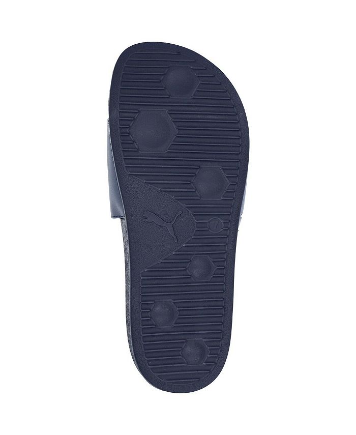 Puma Men's Navy Chivas Leadcat Slide Flip Flops - Macy's