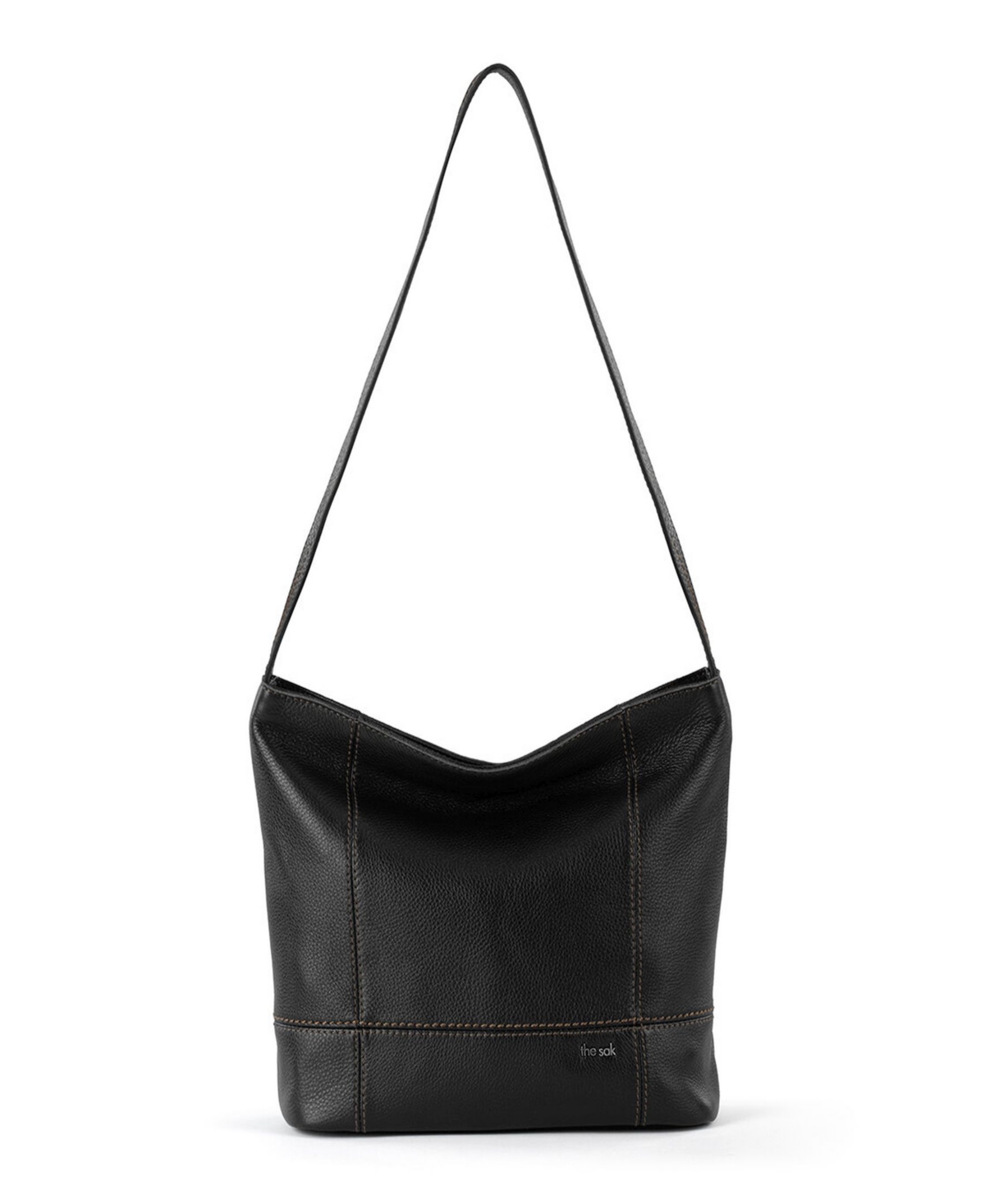 Click here for The Sak De Young Leather Hobo - Black prices