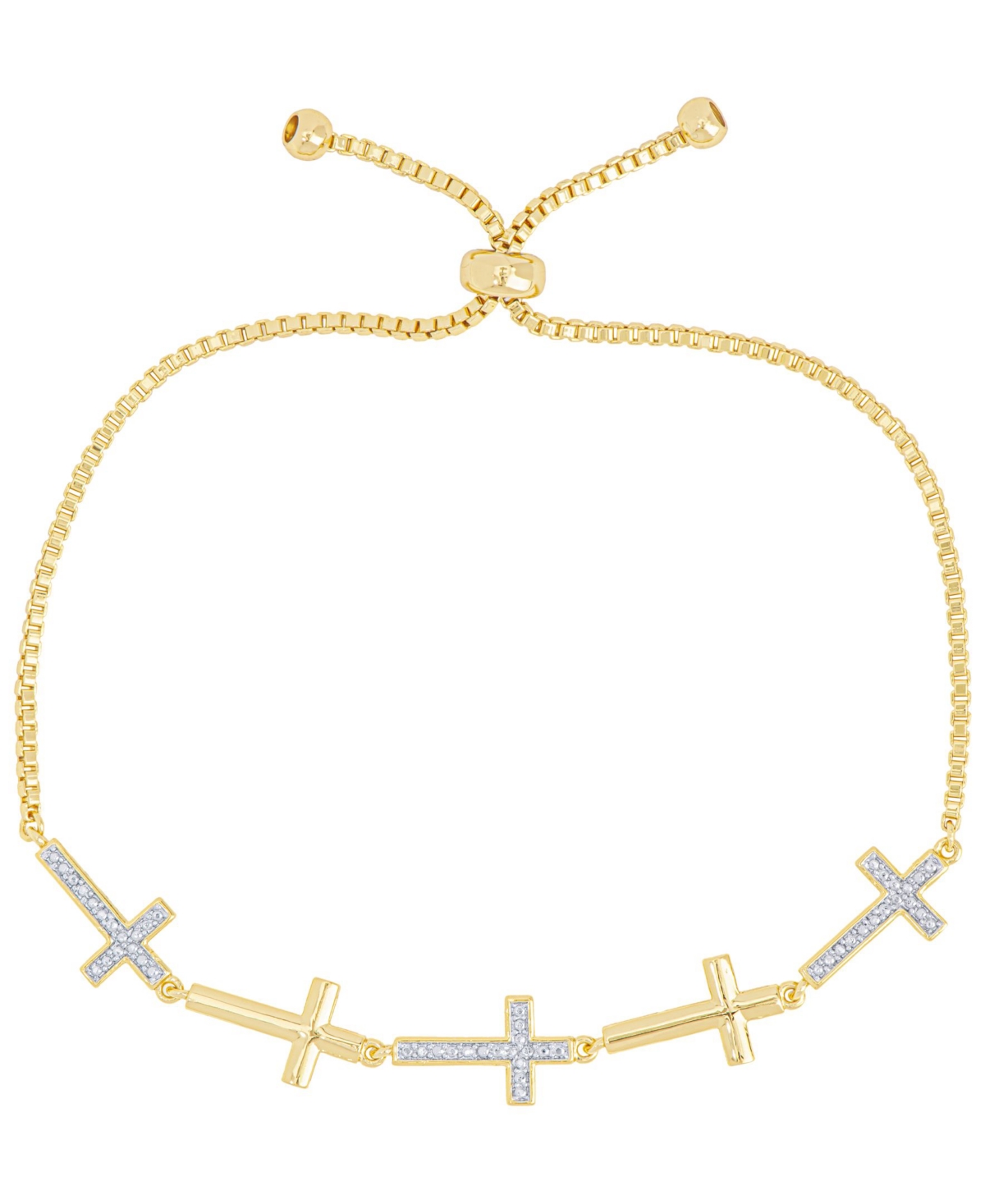 Click here for Macys Womens Diamond Accent Adjustable Bracelet -... prices