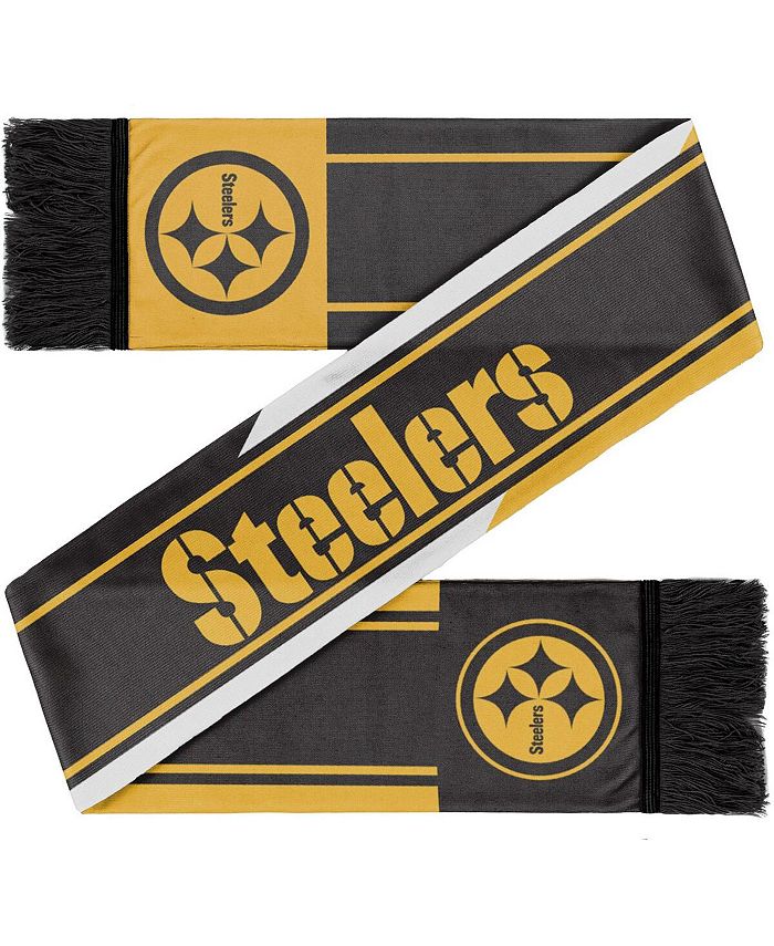 FOCO Women's Pittsburgh Steelers Color Wave Wordmark Scarf - Macy's