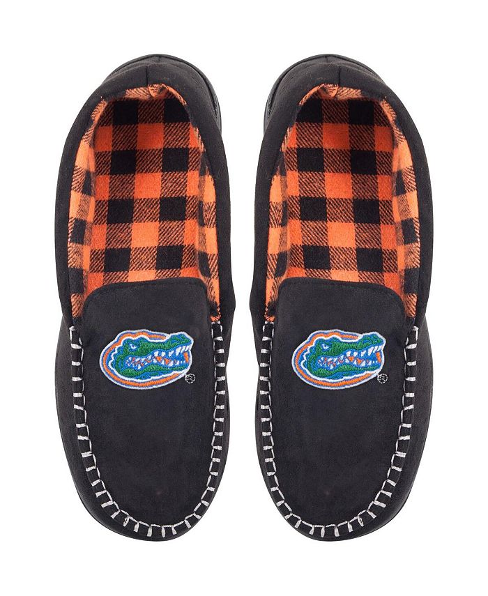 FOCO Men's Florida Gators Team Logo Flannel Moccasin Slippers - Macy's