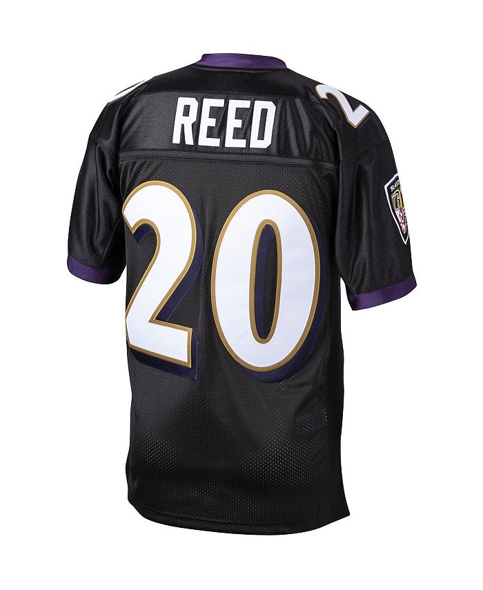 Mitchell & Ness Men's Ed Reed Black Baltimore Ravens 2004 Authentic ...