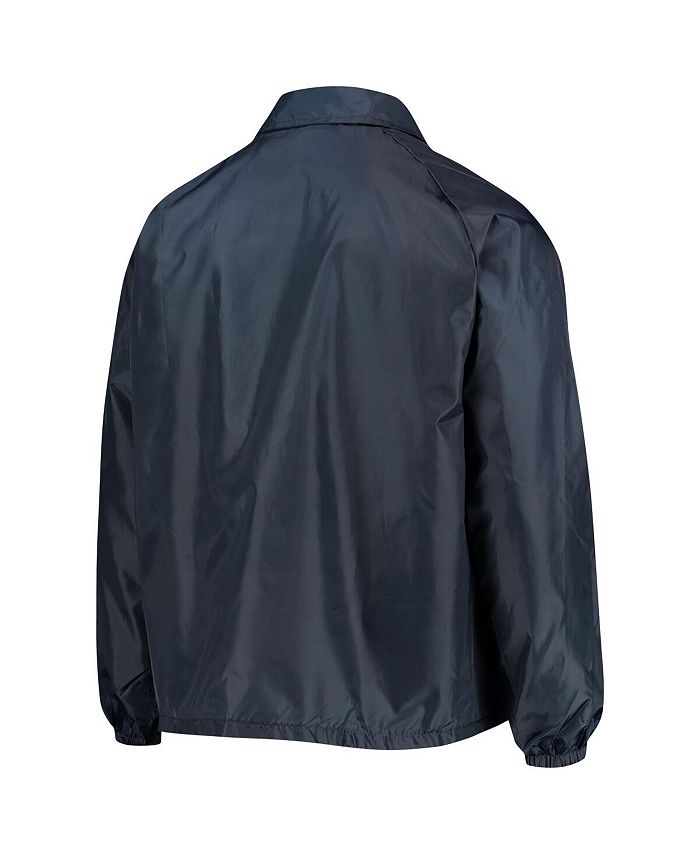 Dunbrooke Men's Navy Tennessee Titans Coaches Classic Raglan Full-Snap ...