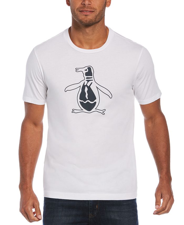 Original Penguin Men's Slim-Fit Knit Penguin Graphic T-Shirt - Macy's