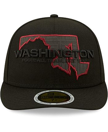 New Era Men's Black Washington Football Team State Flective 59FIFTY ...