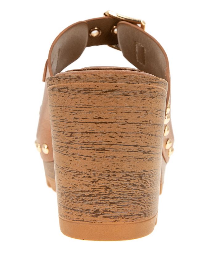 BCBGeneration Women's Yolanda Peep Toe Clog - Macy's