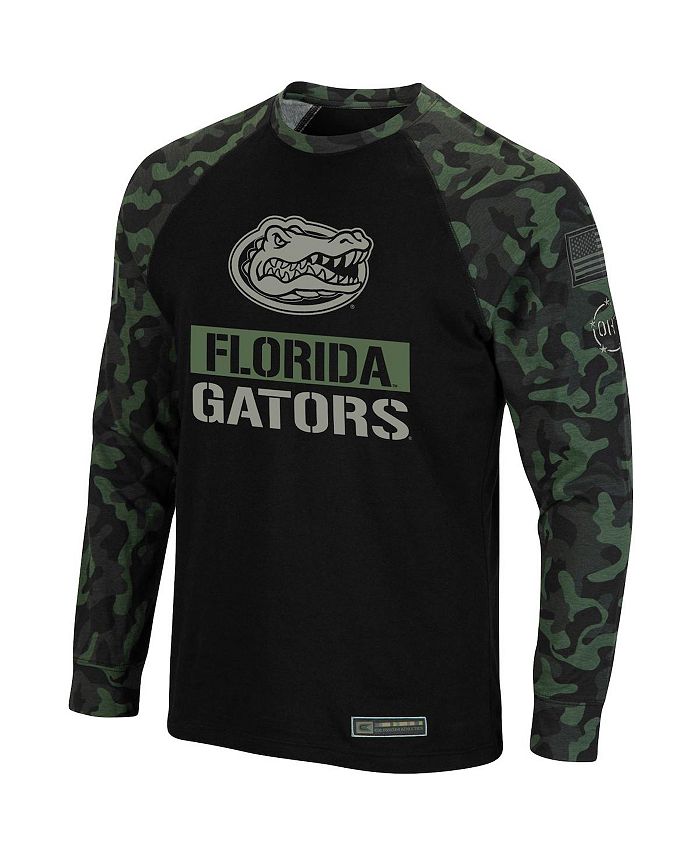 Colosseum Men's Black, Camo Florida Gators OHT Military-Inspired Appreciation Big and Tall ...