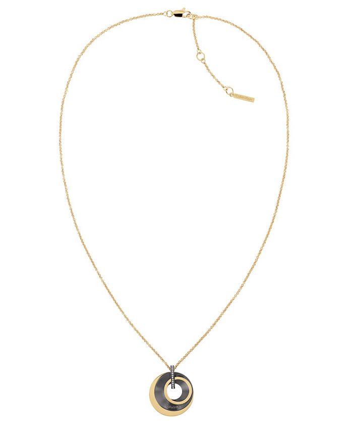 Calvin Klein Women's Gold-Tone Necklace - Macy's