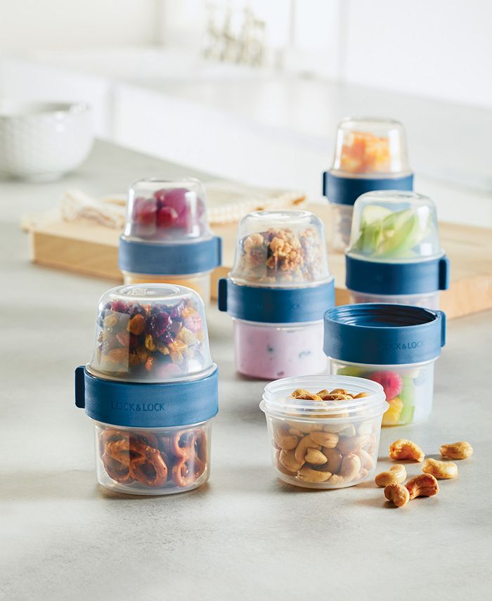 Lock n Lock Easy Essentials Twist Two Way Food Storage Container Set ...