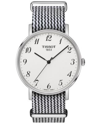 Tissot Men's Swiss Everytime Medium NATO Strap Watch 38mm - Macy's