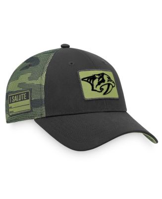 Men's Fanatics Black, Camo Nashville Predators Military-Inspired ...
