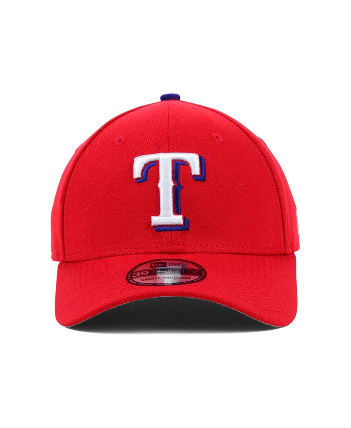 New Era Texas Rangers MLB Team Classic 39THIRTY Stretch-Fitted Cap - Macy's