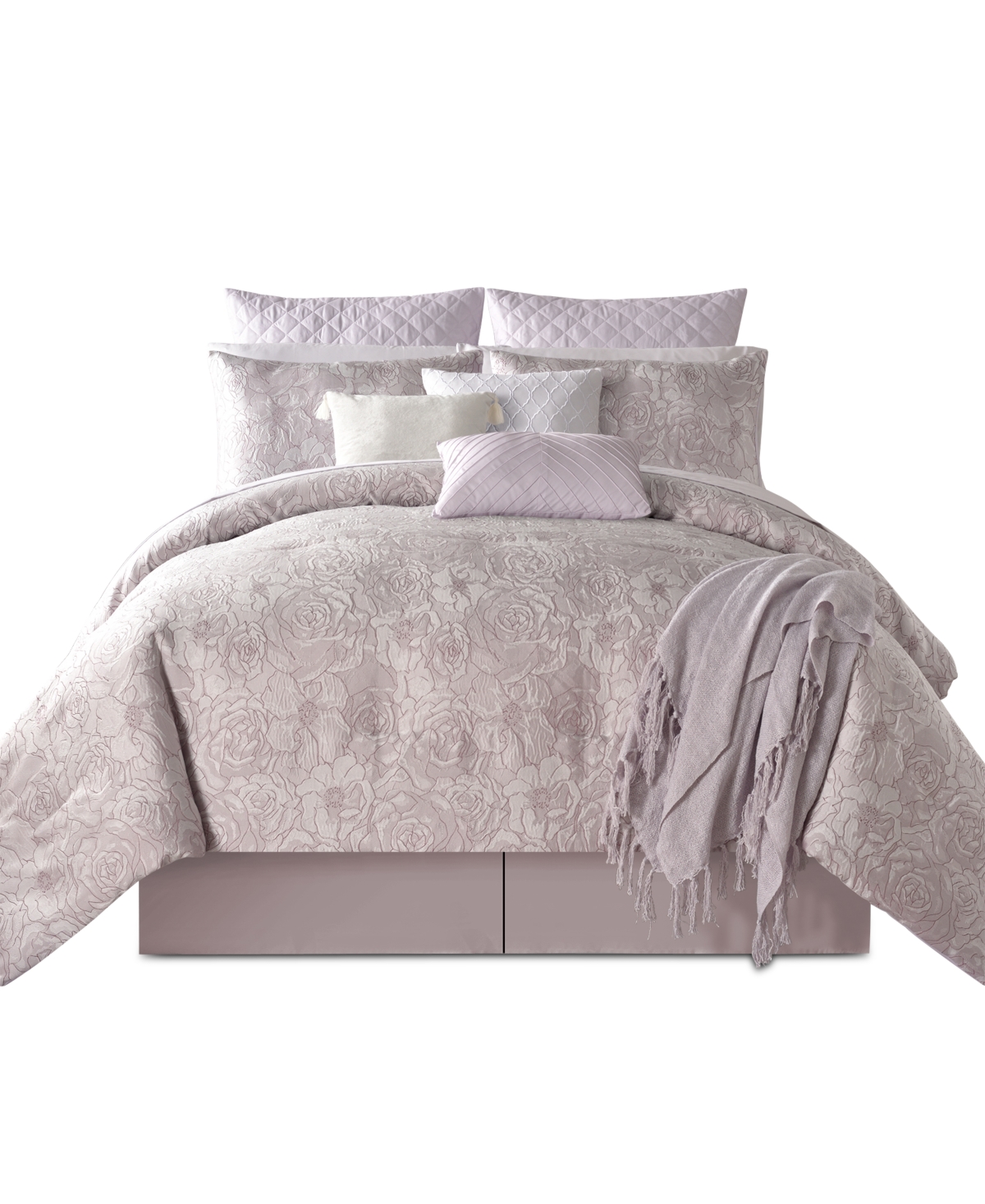 Sunham Amelia Blush 14-pc. King Comforter Set Bedding | ModeSens
