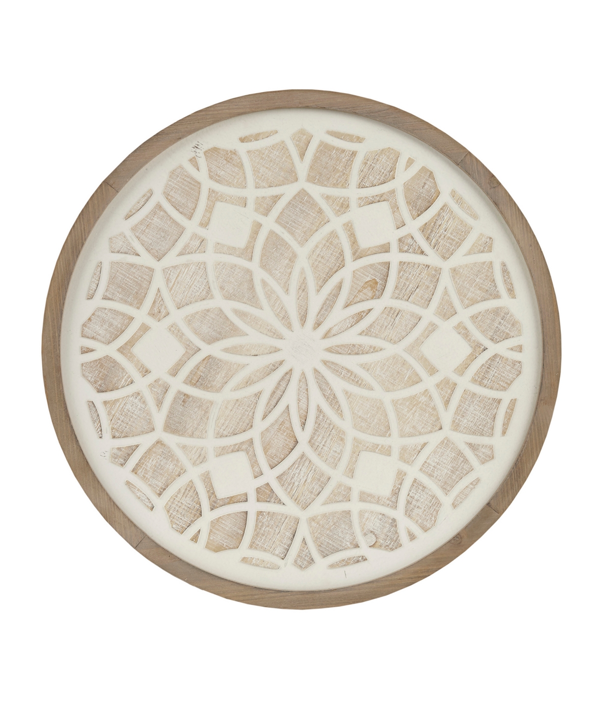 Click here for Madison Park Leah Medallion Wood Wall Decor - Natu... prices