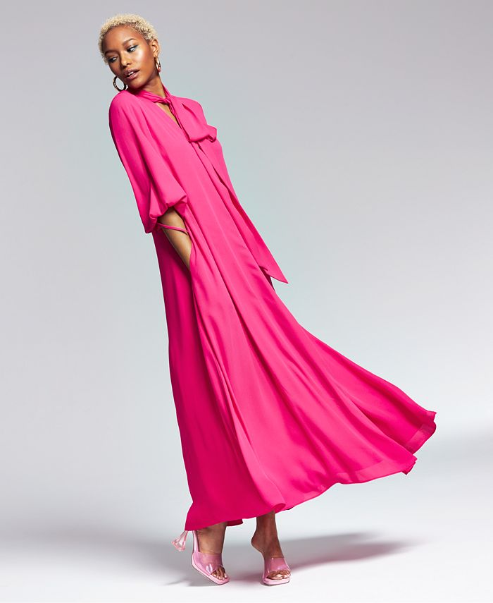 INC International Concepts Ade Samuel for INC Women's Scarf-Neck Maxi ...